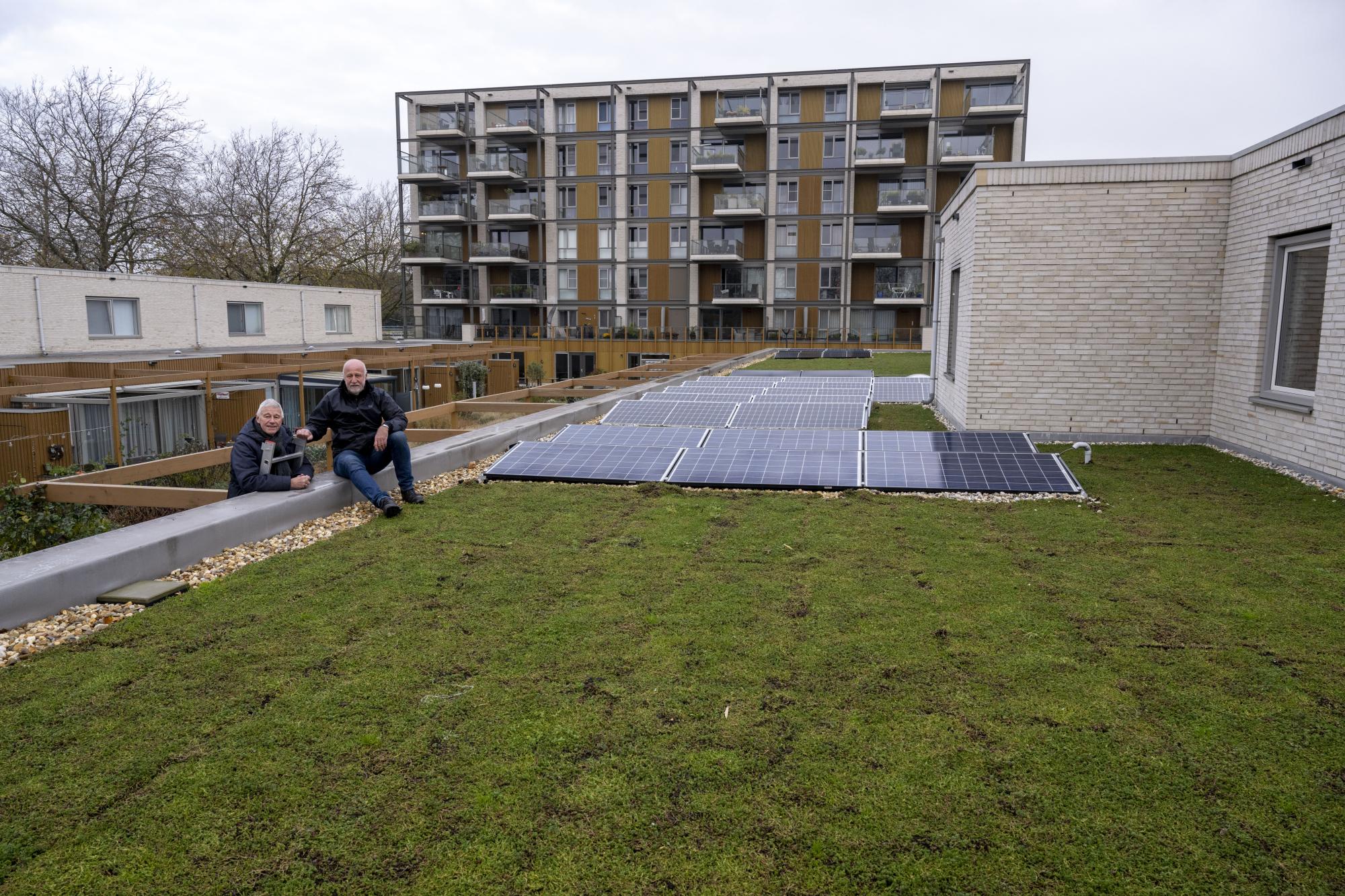 Harrie woont in een groen hofje: ‘Het leukste is het uitzicht’ | Schiedam