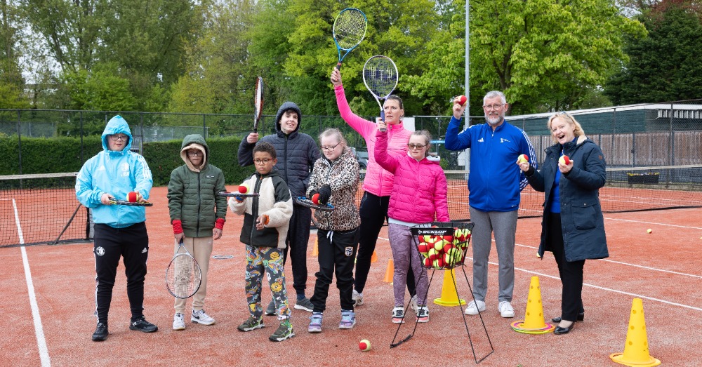 Tennislessen voor kinderen met een verstandelijke beperking | Schiedam